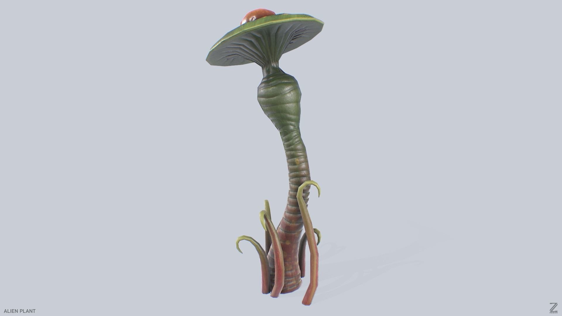 Alien Plant Collection 3D Model - TurboSquid 2234311