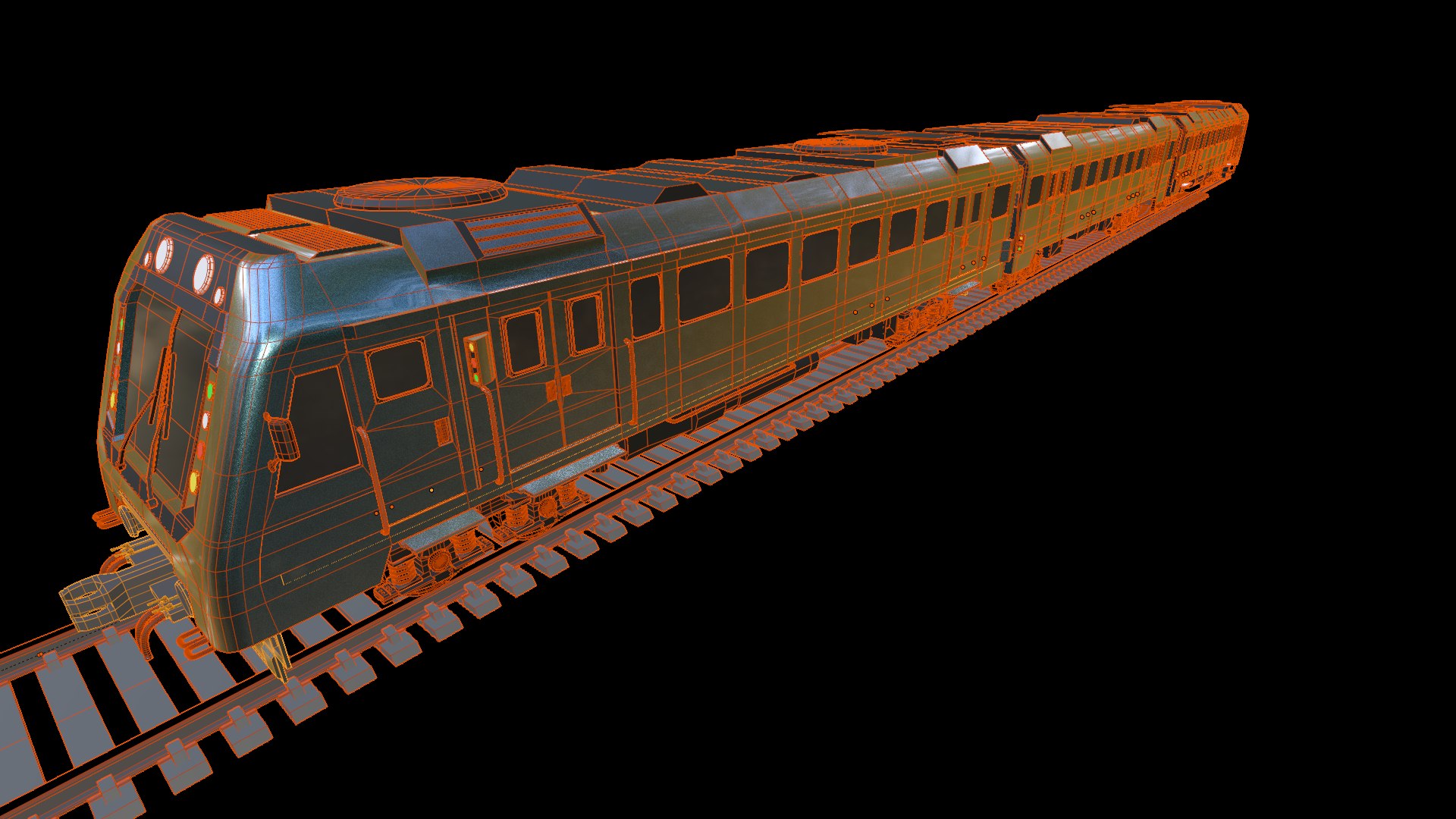 3D Train Model - TurboSquid 1856828