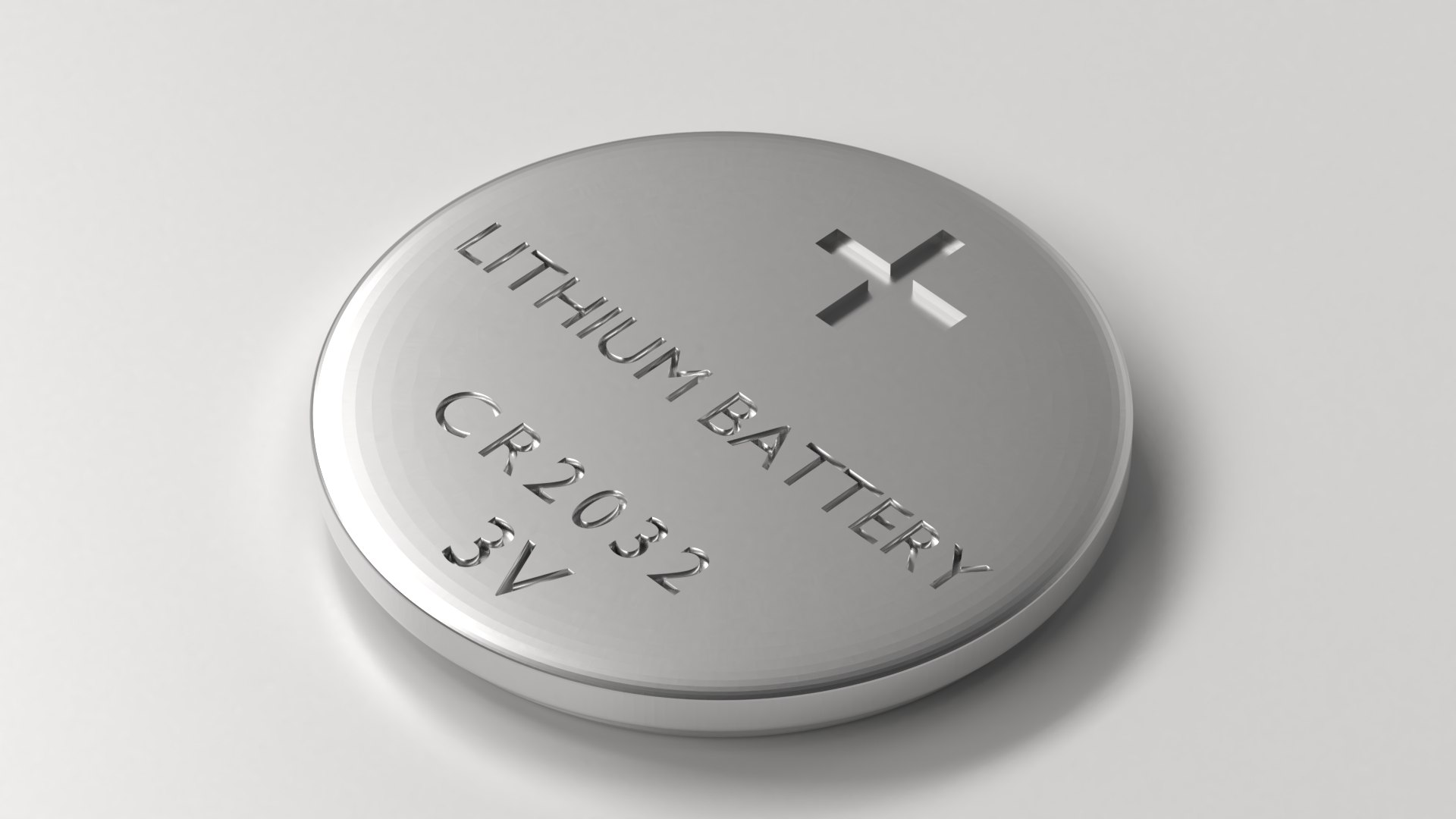 Battery - Coin Cell 3D Model - TurboSquid 1428229
