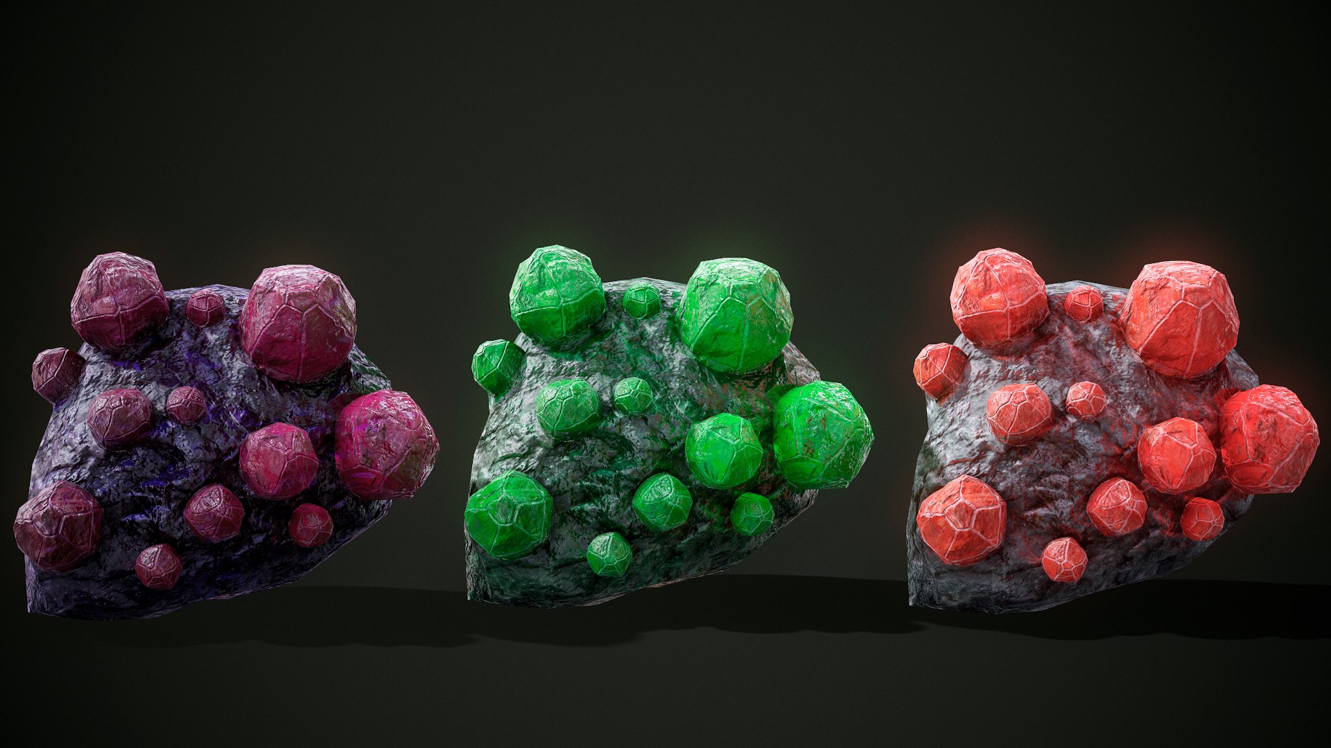 Realistic Crystal Ore 3D Model - TurboSquid 1443313