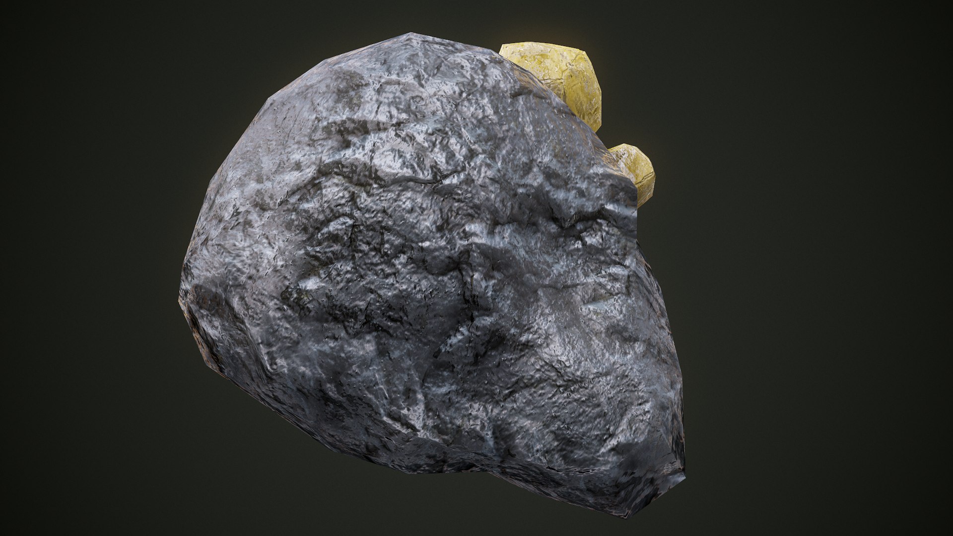 Realistic Crystal Ore 3D Model - TurboSquid 1443313