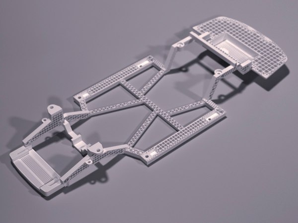 nascar car frame 3d max