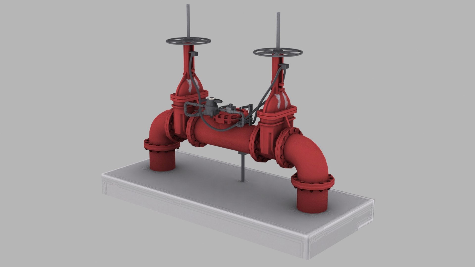 Flow Preventer 3d Obj