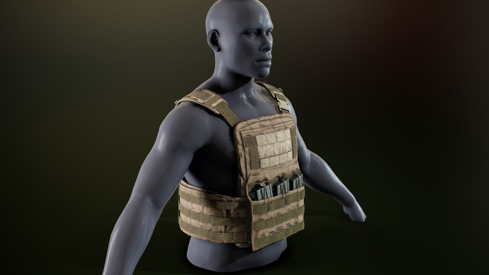 Crye Cage Vest 3D Model - TurboSquid 1519655