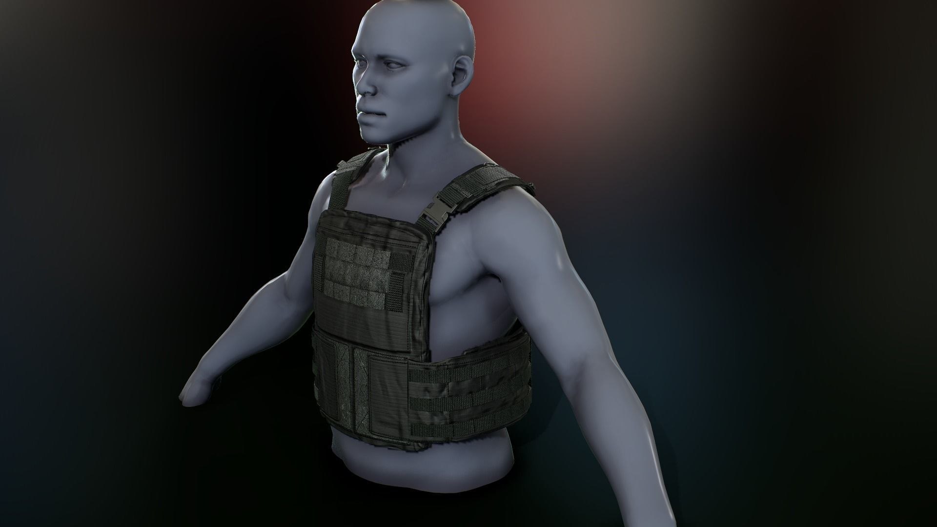 Crye Cage Vest 3D Model - TurboSquid 1519655