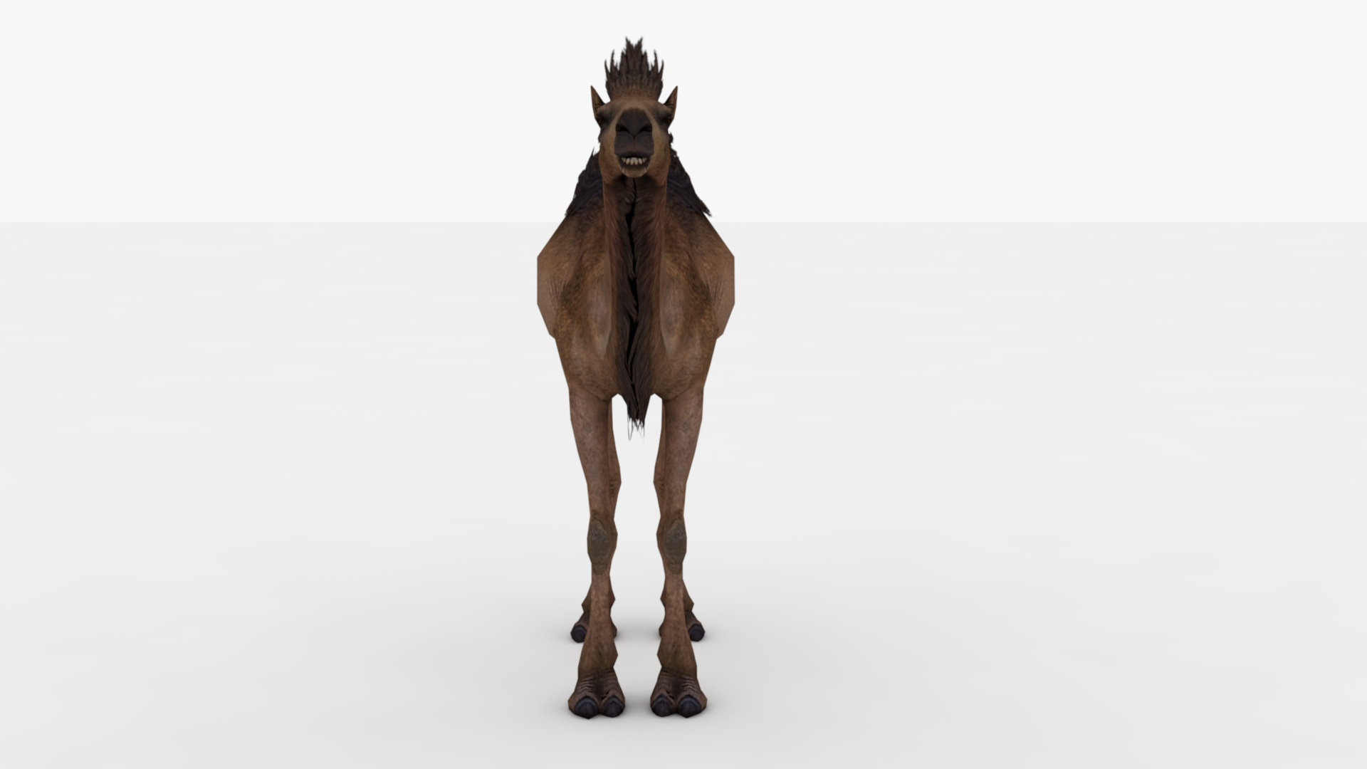 3D Camel Rigged And Animated - TurboSquid 2348131