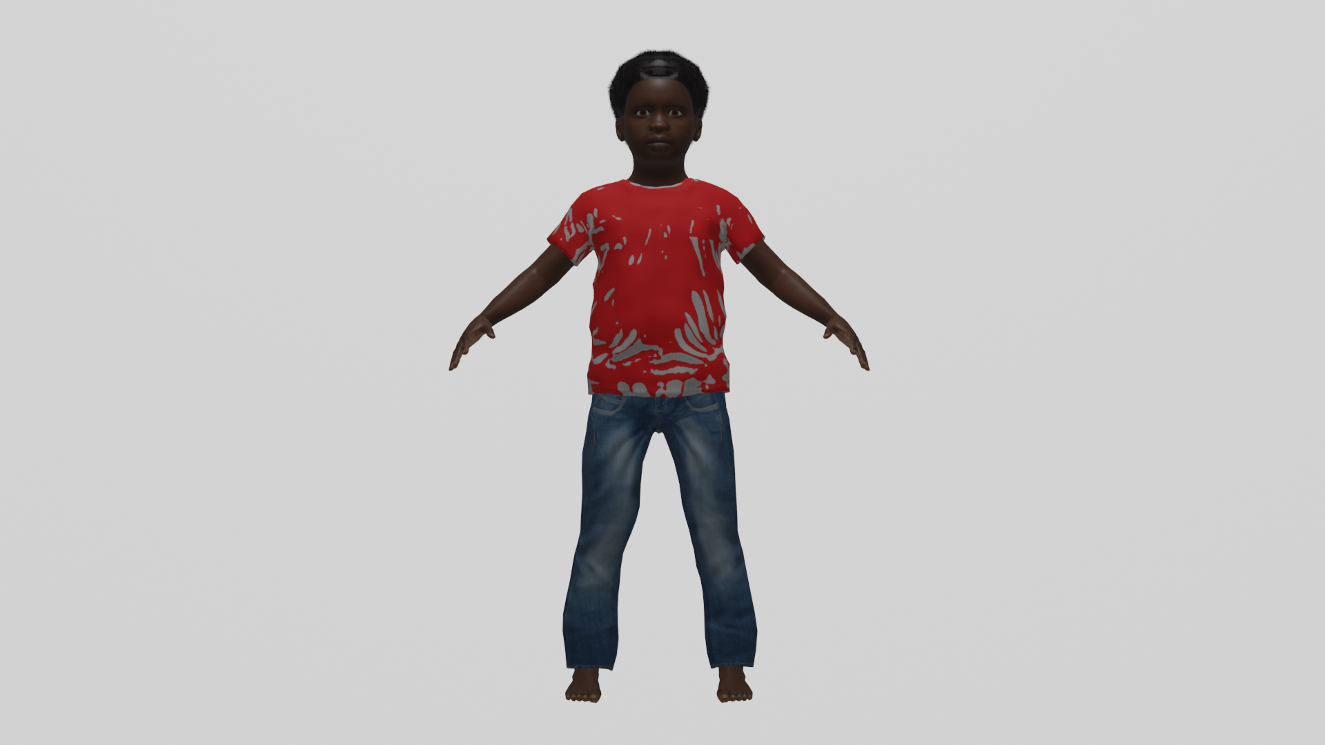 3D 5 Years Old Rigged Boy Model - TurboSquid 2143513