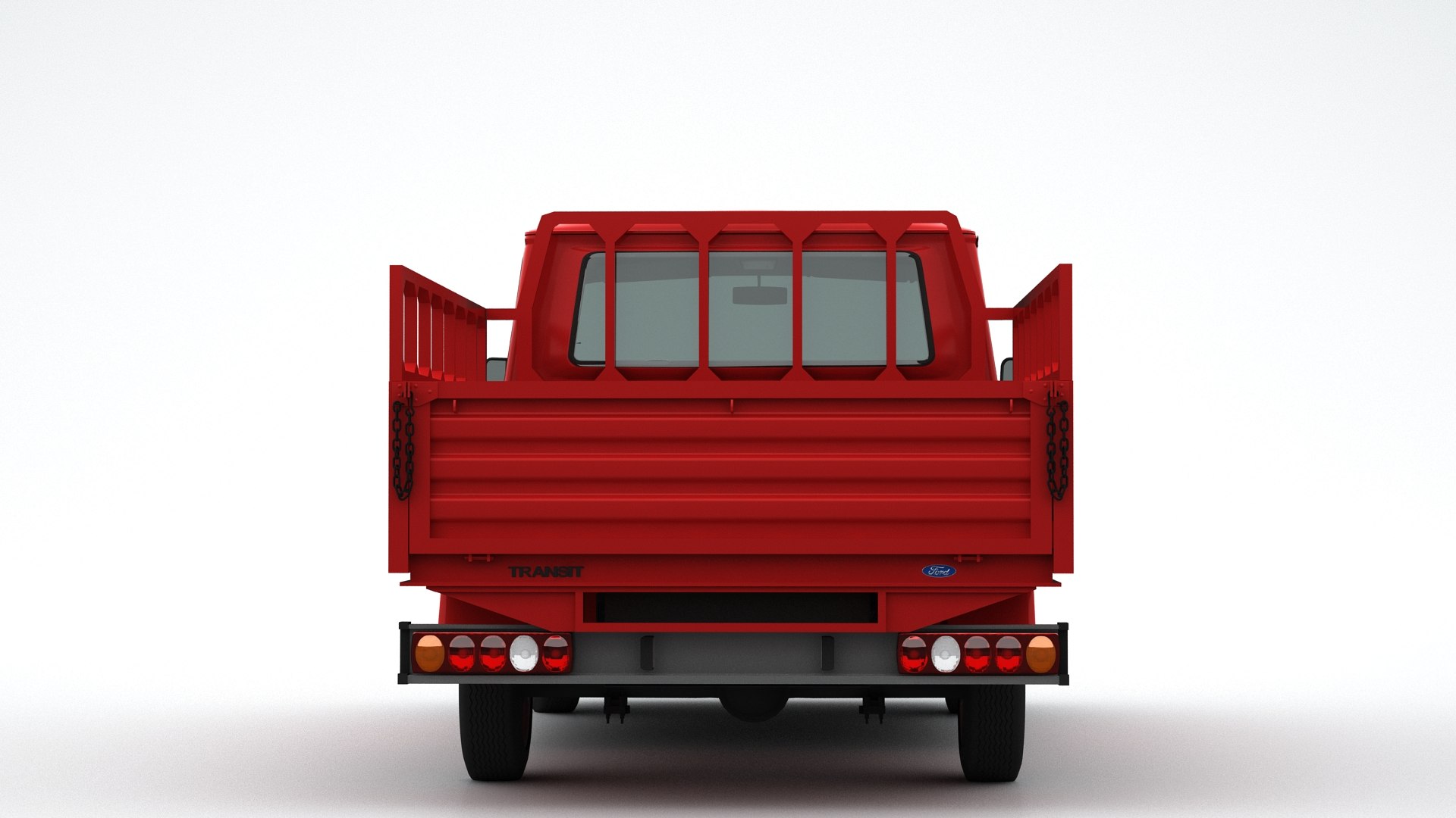3D Ford Transit Mk2 Pick-Up Model - TurboSquid 2181867