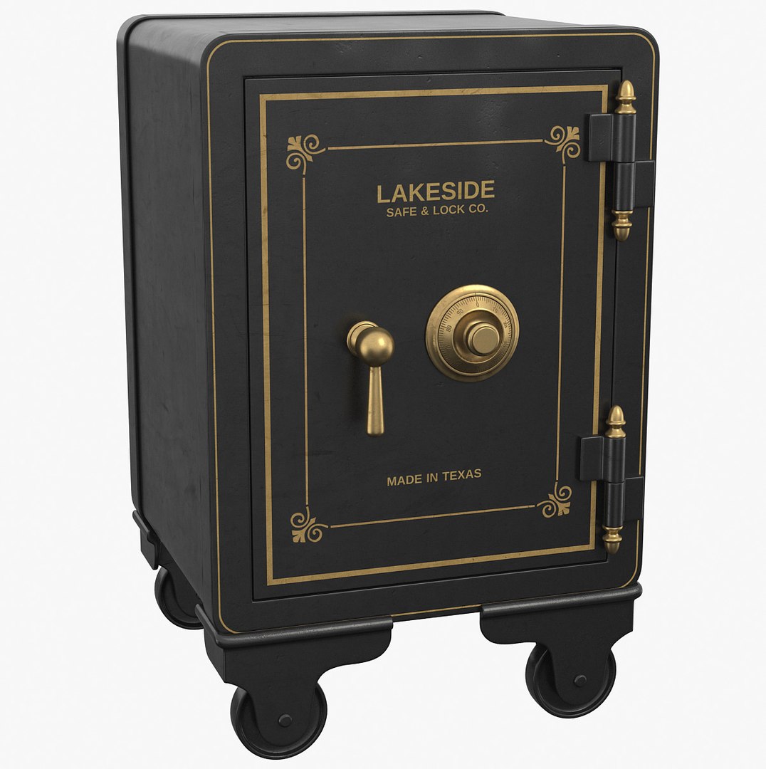 Old Safe 3D Model - TurboSquid 1173907