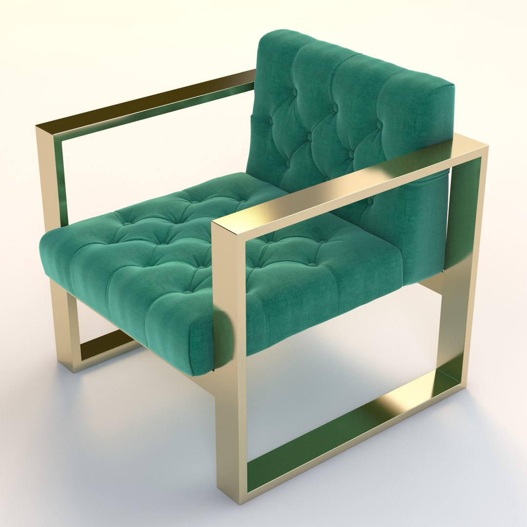 chair kube 3d model
