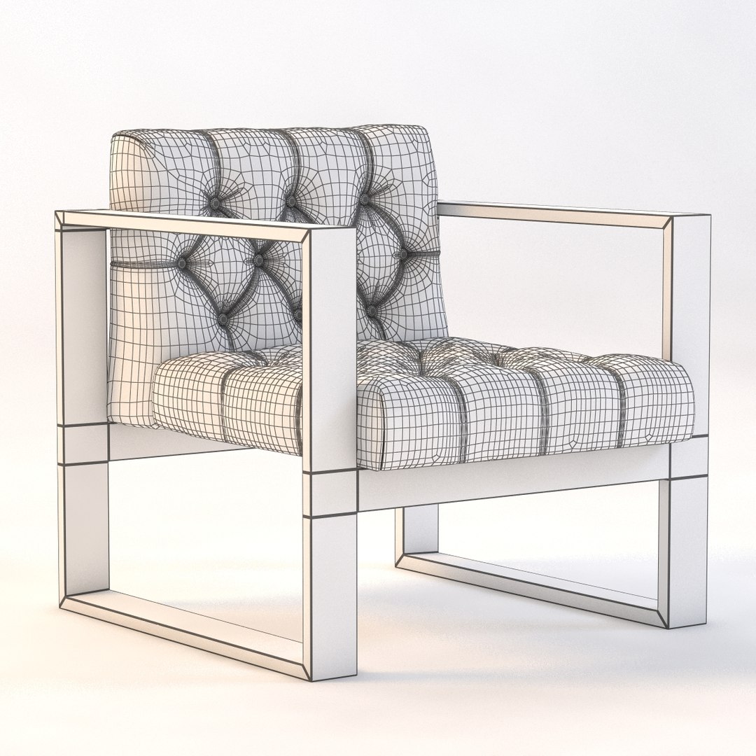 chair kube 3d model