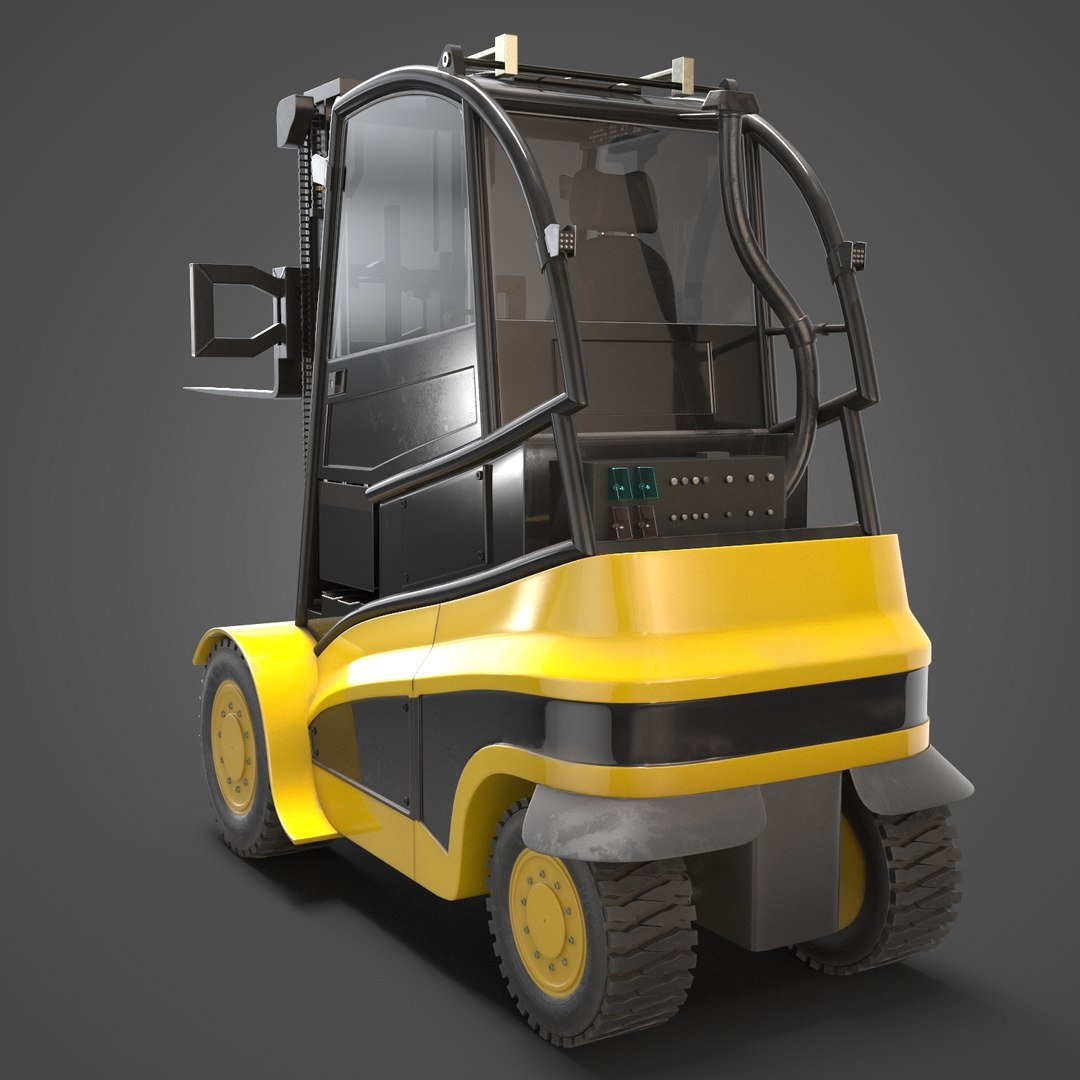 3d Model Forklift Lift Fork