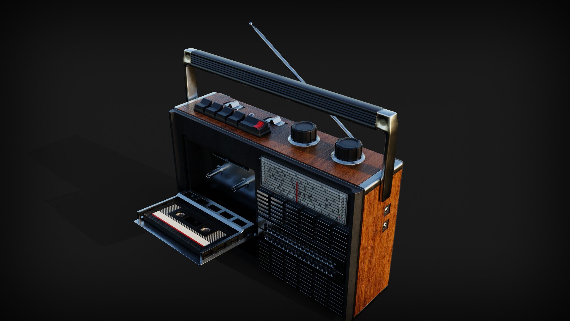 Radio Set 3D Model - TurboSquid 2087809