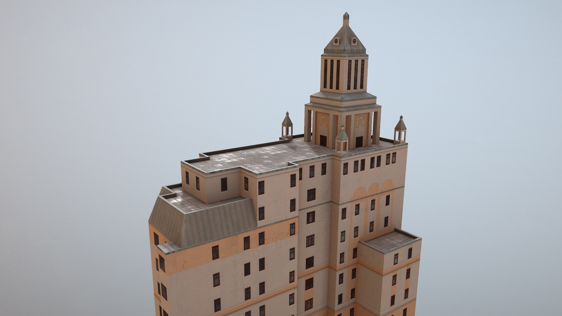 3D architectural building skyscraper - TurboSquid 1676547