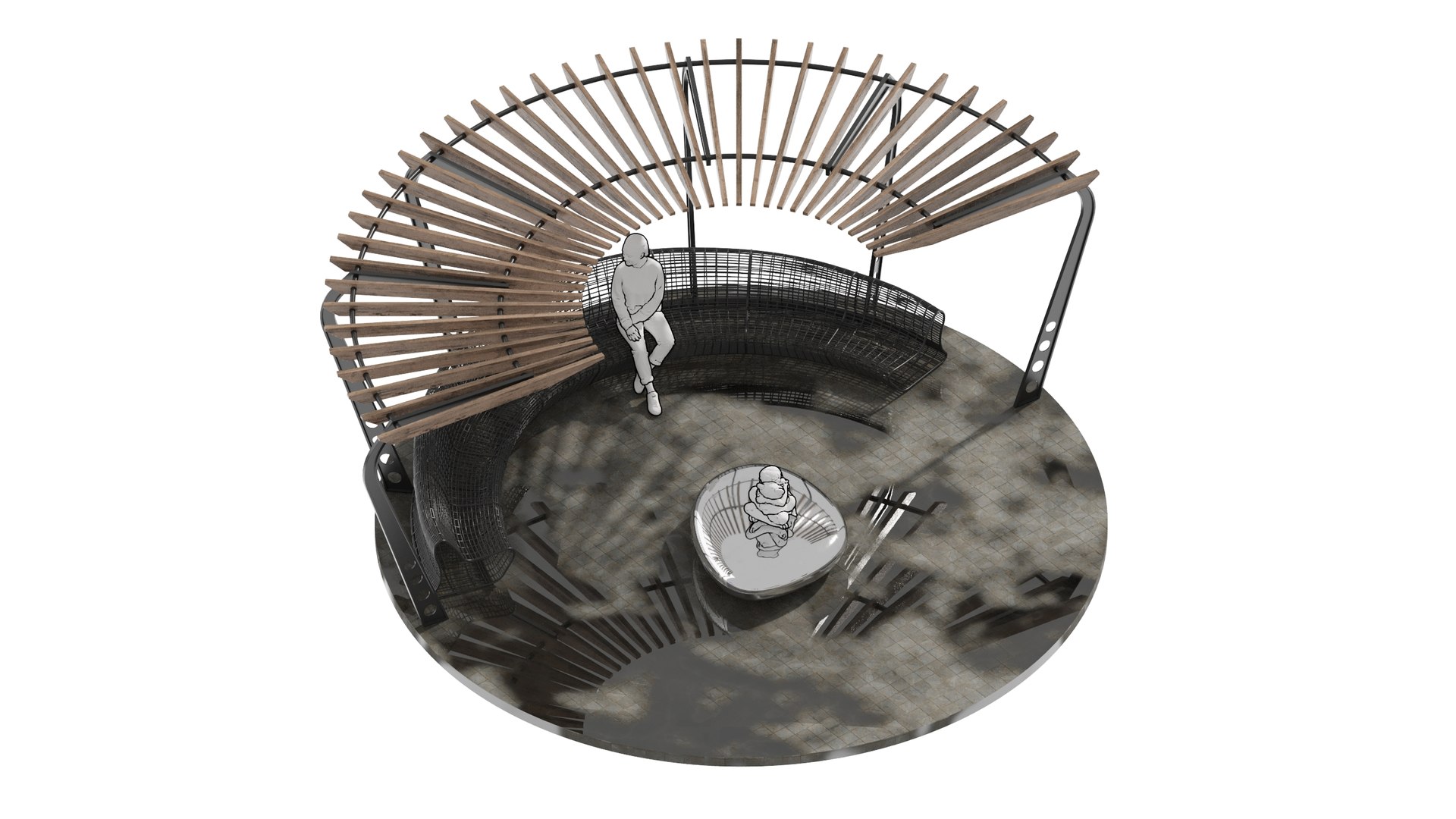 3D Public Square 3 - TurboSquid 1966364