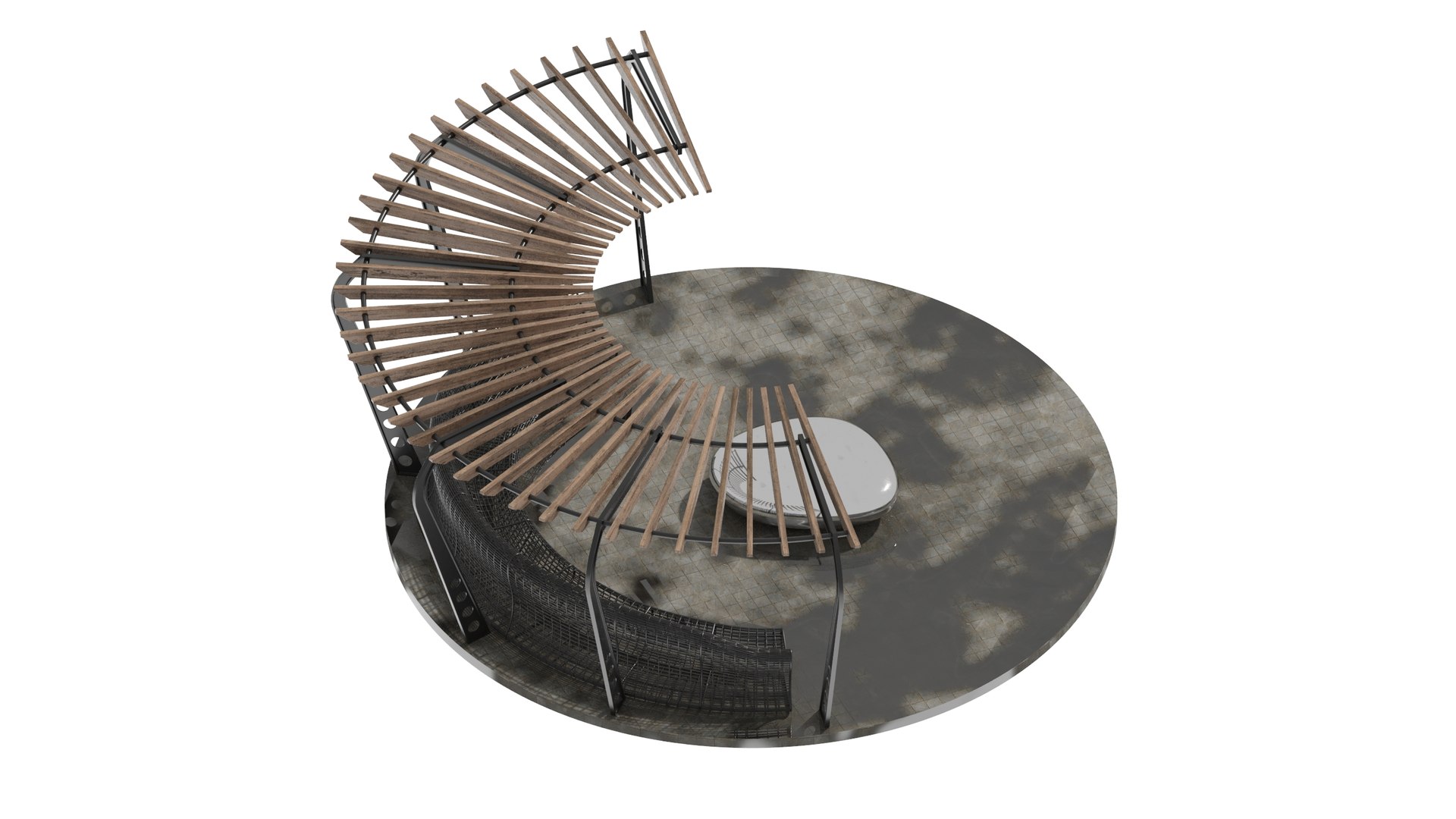 3D Public Square 3 - TurboSquid 1966364