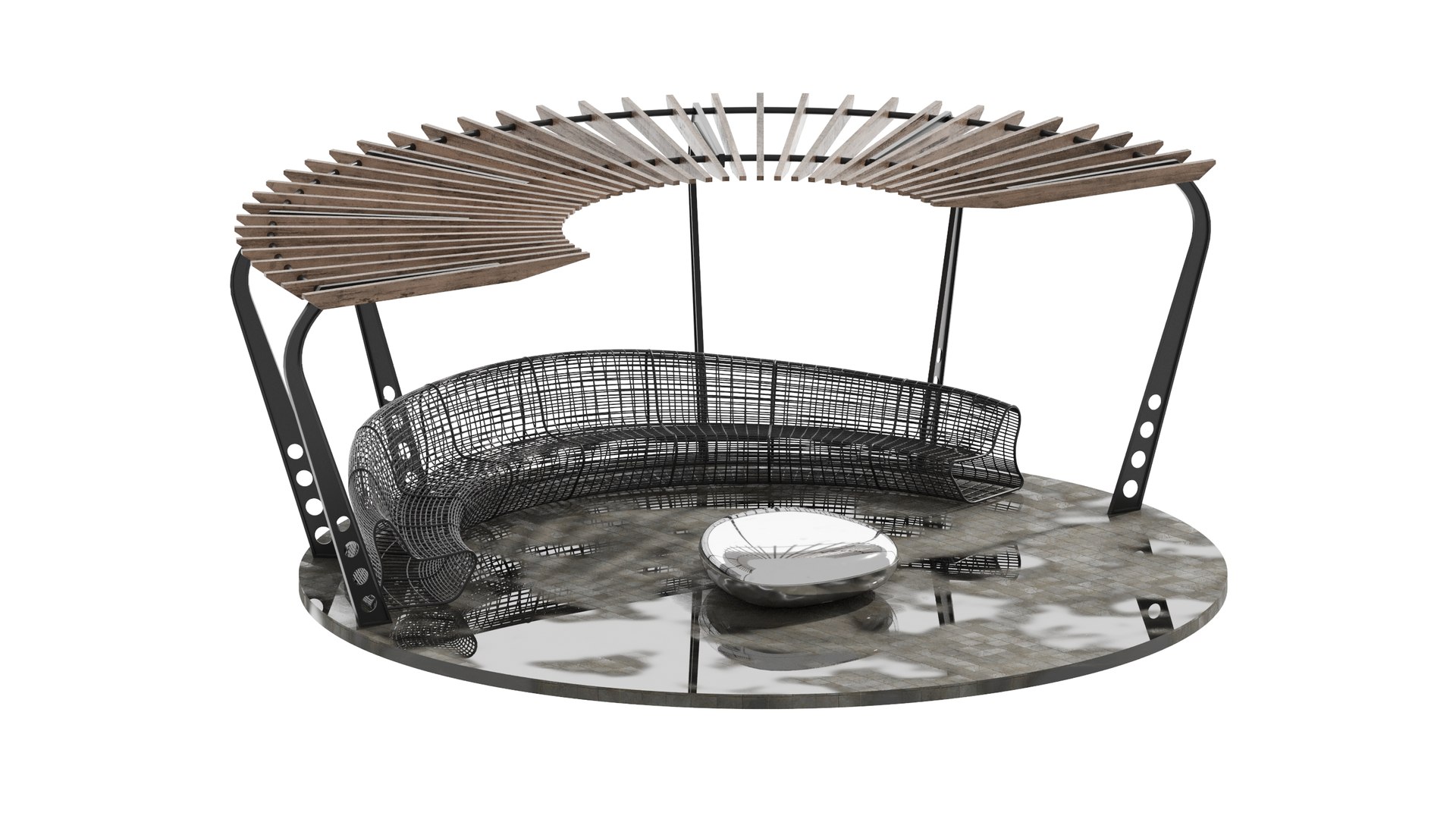 3D Public Square 3 - TurboSquid 1966364