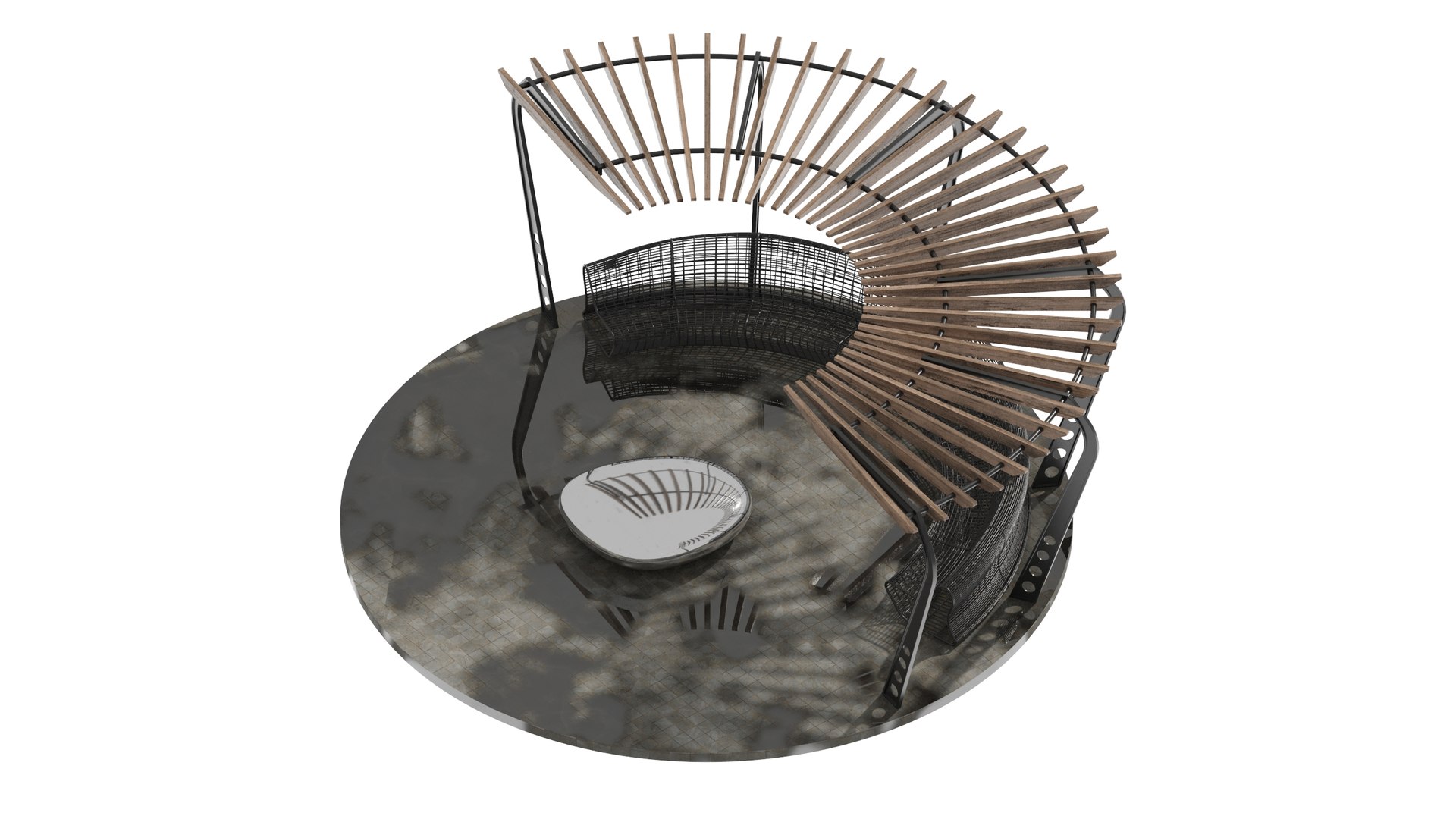 3D Public Square 3 - TurboSquid 1966364