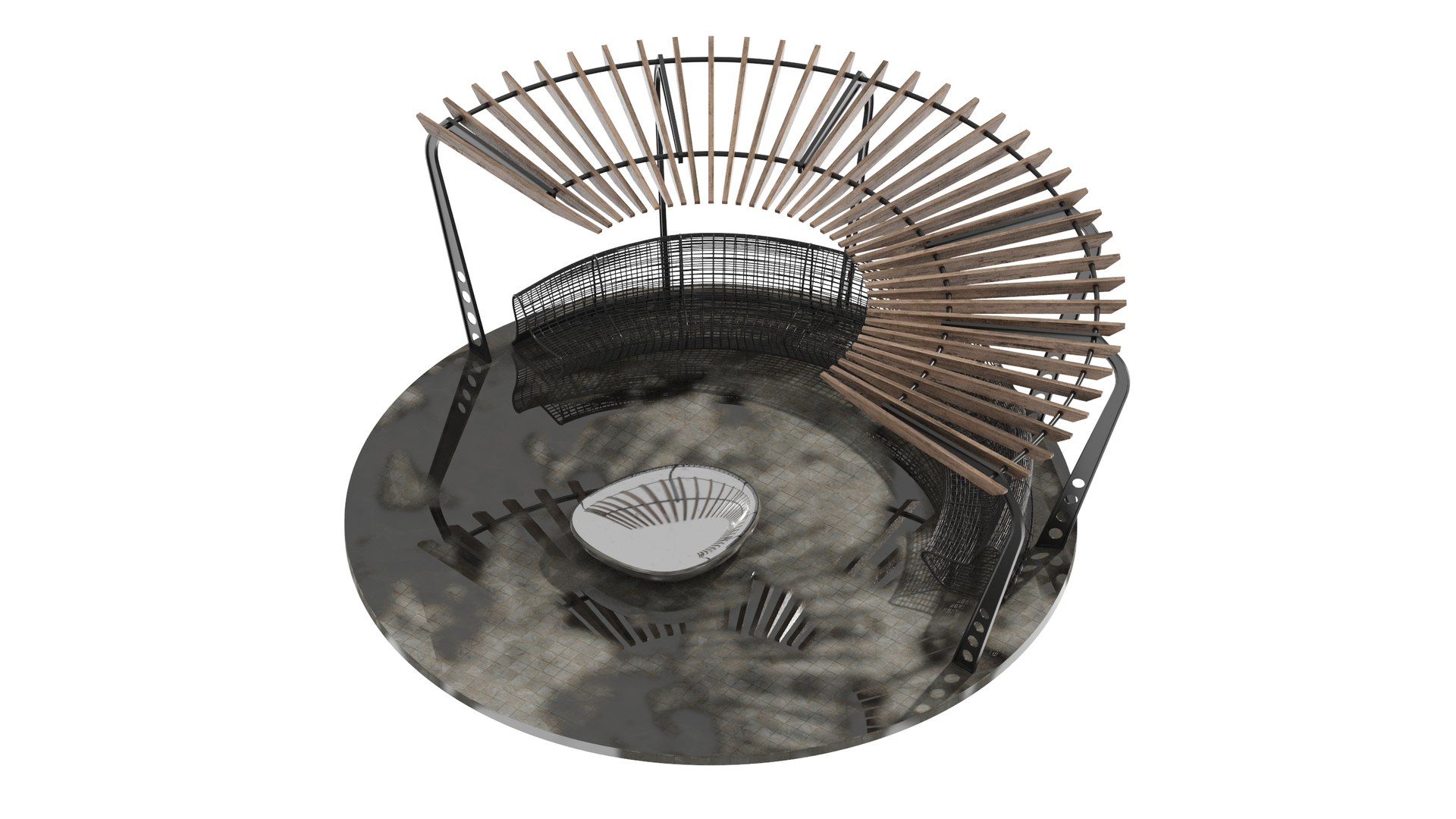 3D Public Square 3 - TurboSquid 1966364