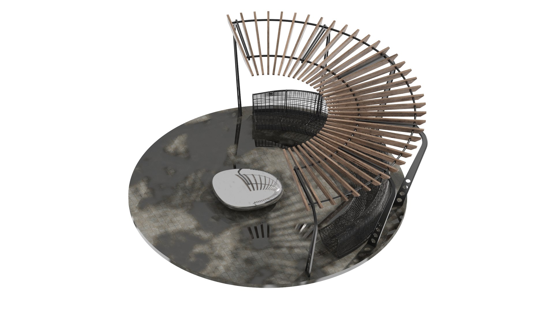 3D Public Square 3 - TurboSquid 1966364