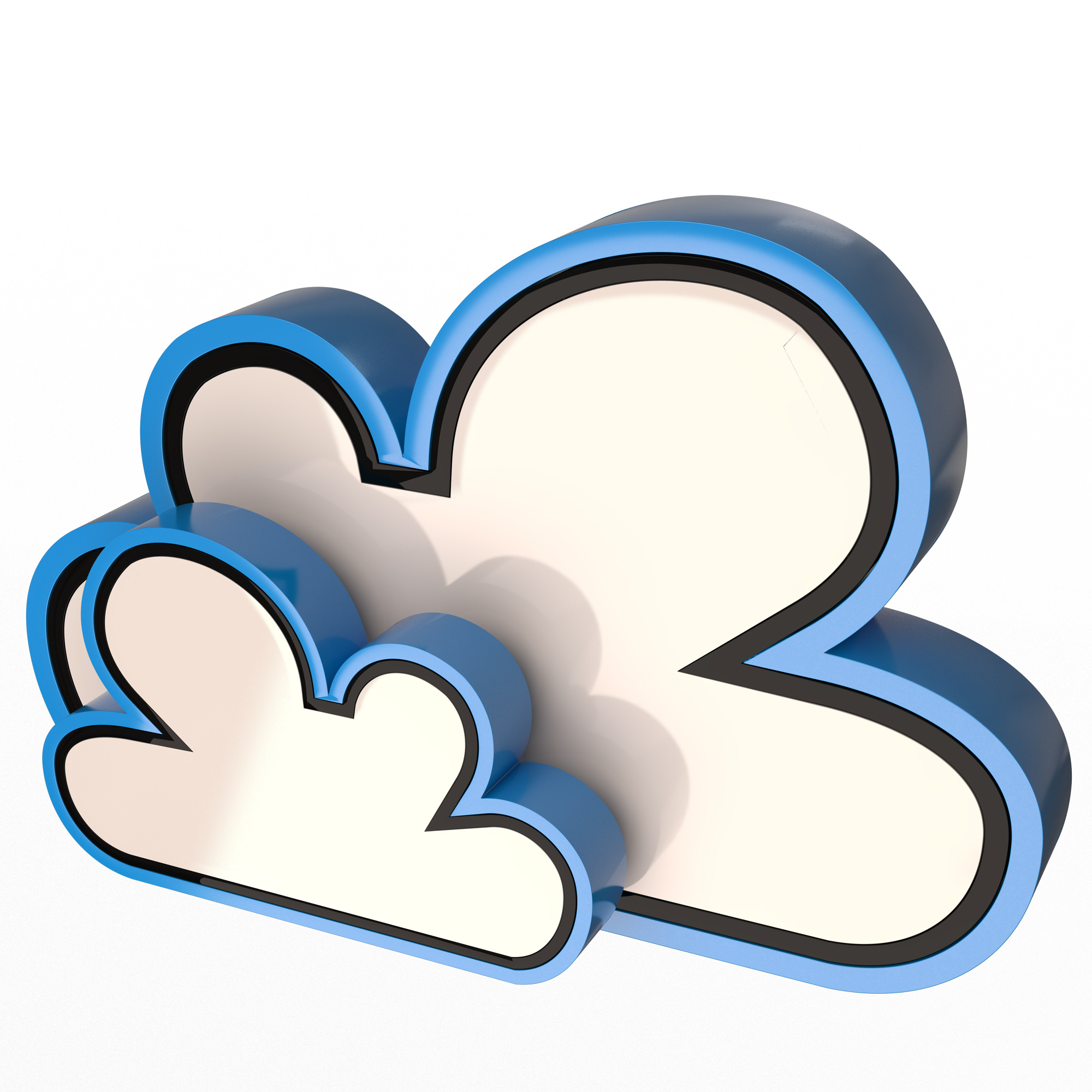 Free Cloud icon 3D - TurboSquid 1856162