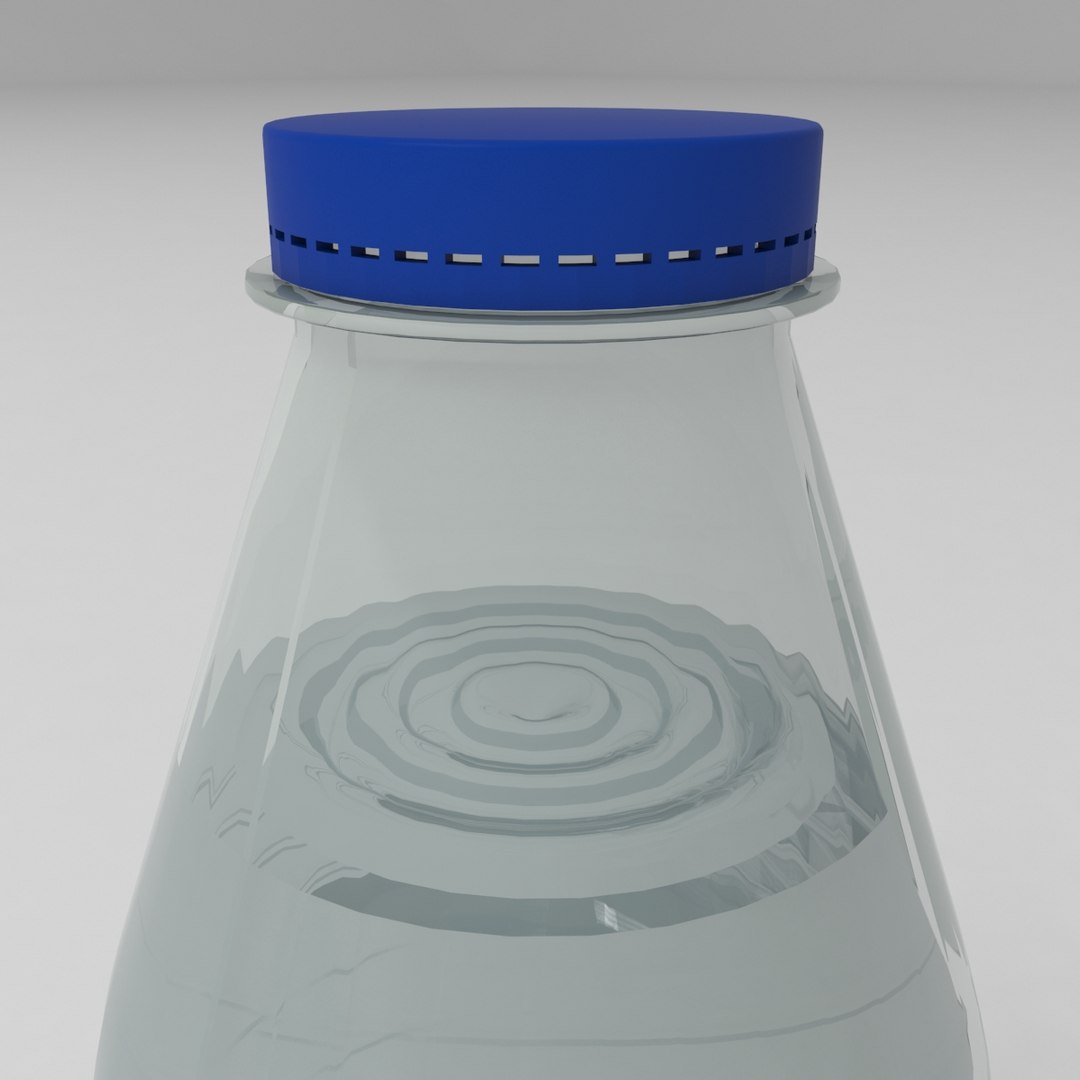 3D Plastic Bottle Water Model - TurboSquid 1374238