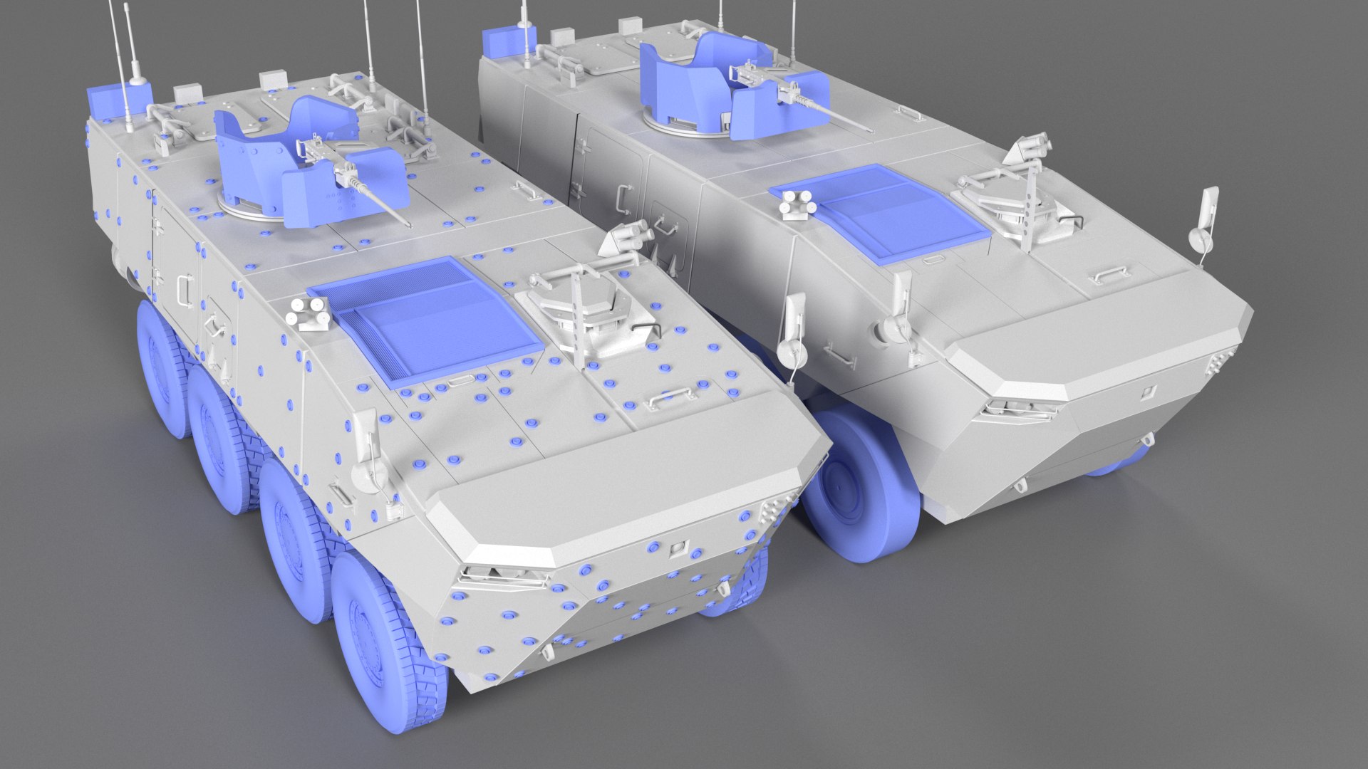 3D Model Tank K-808 - TurboSquid 1648594