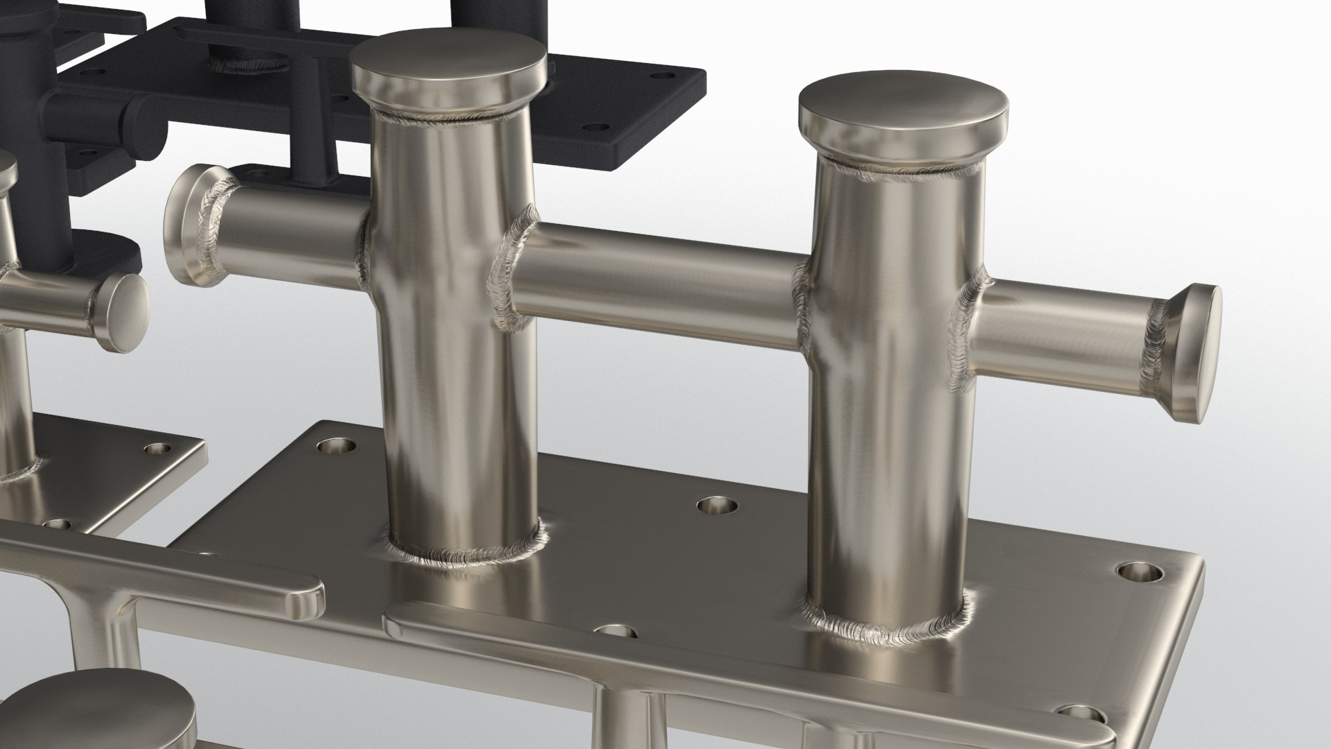 Bollard Collection 3D Model - TurboSquid 2167743