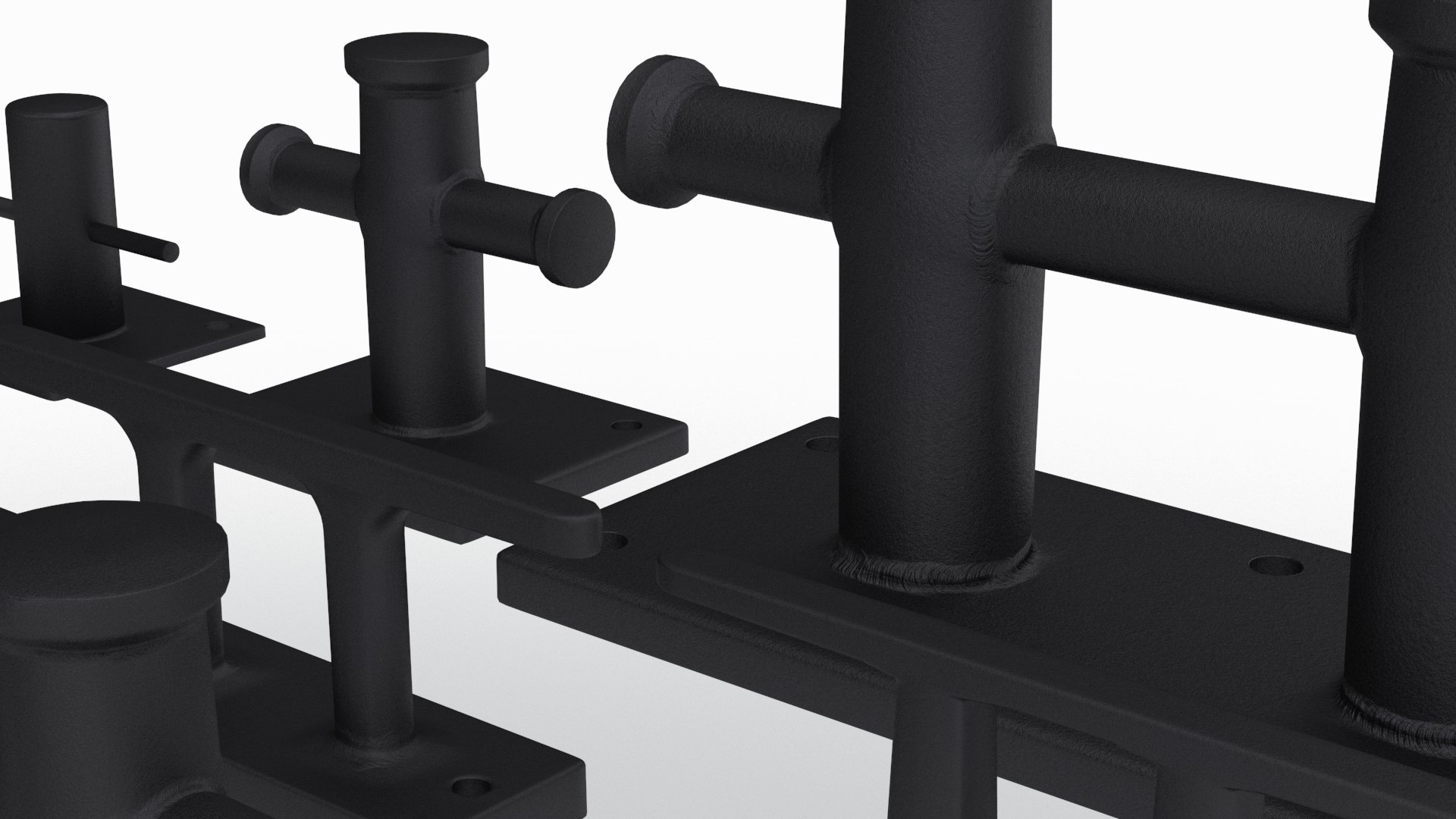 Bollard Collection 3D Model - TurboSquid 2167743