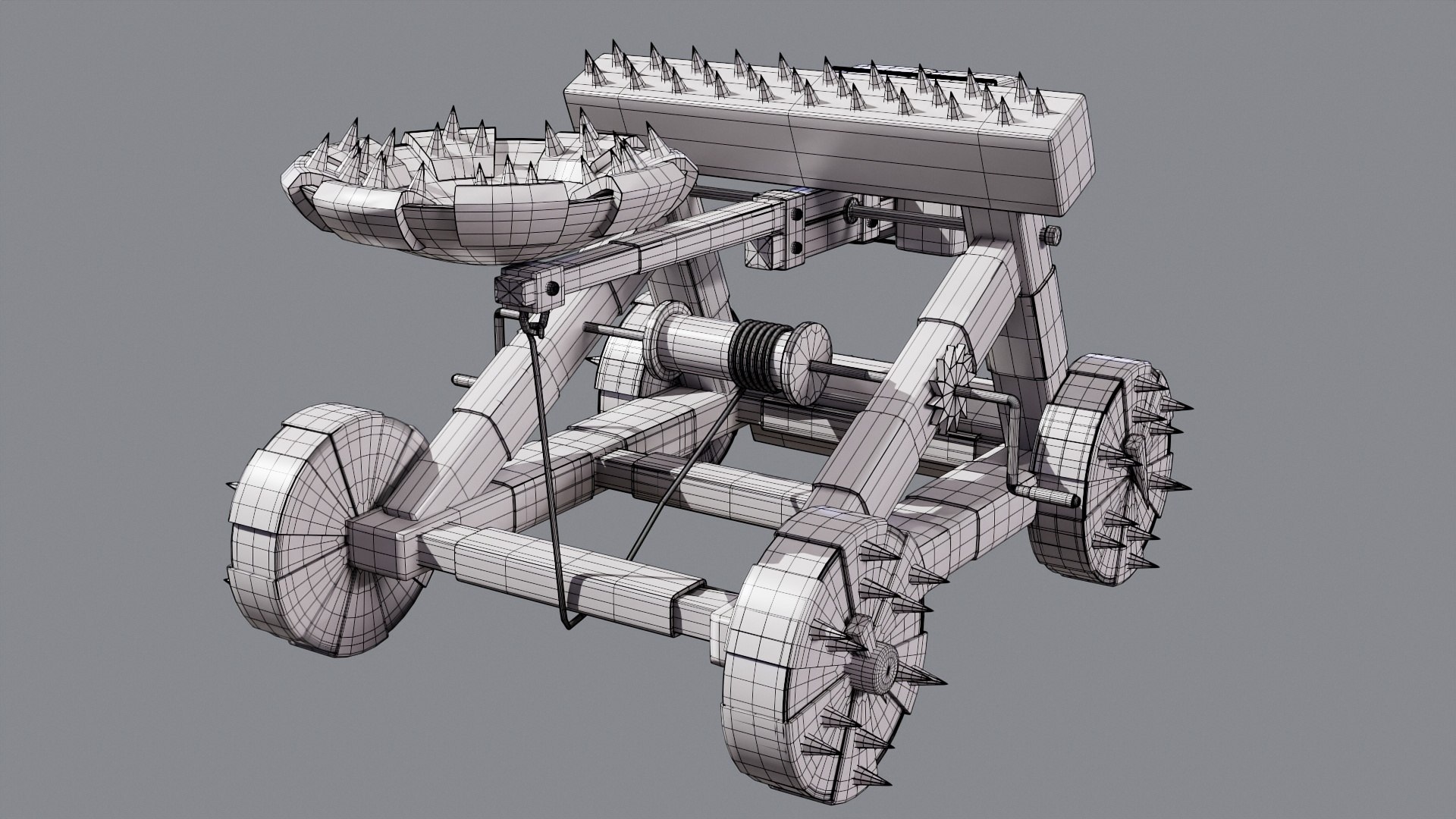 Catapult 3D model - TurboSquid 2180861