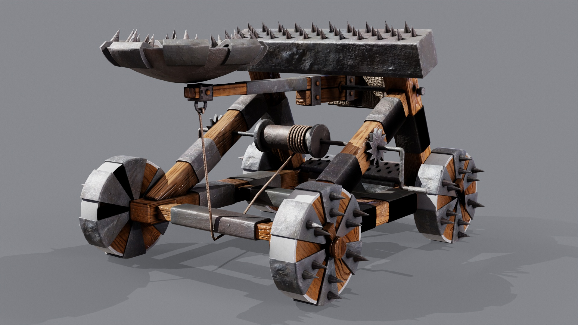 Catapult 3D model - TurboSquid 2180861