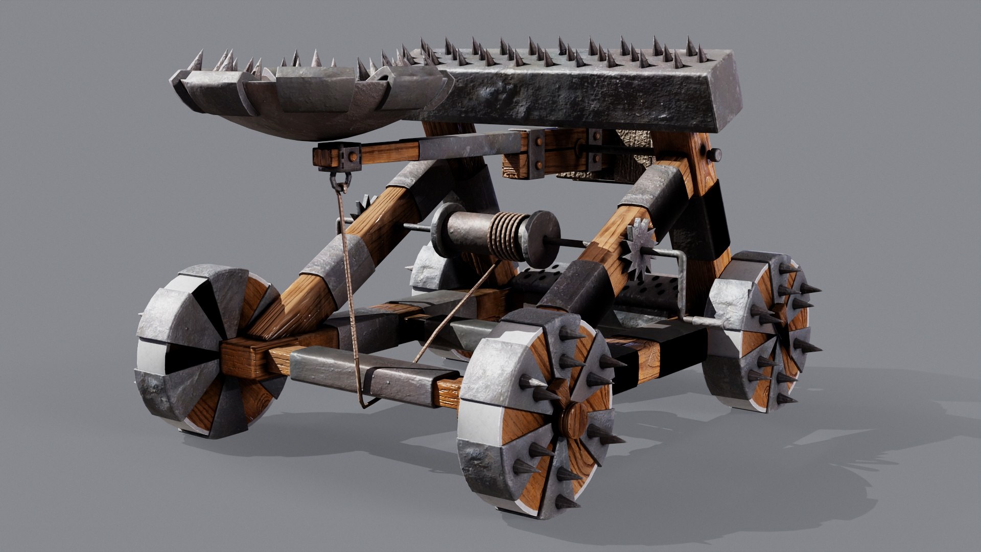 Catapult 3D model - TurboSquid 2180861