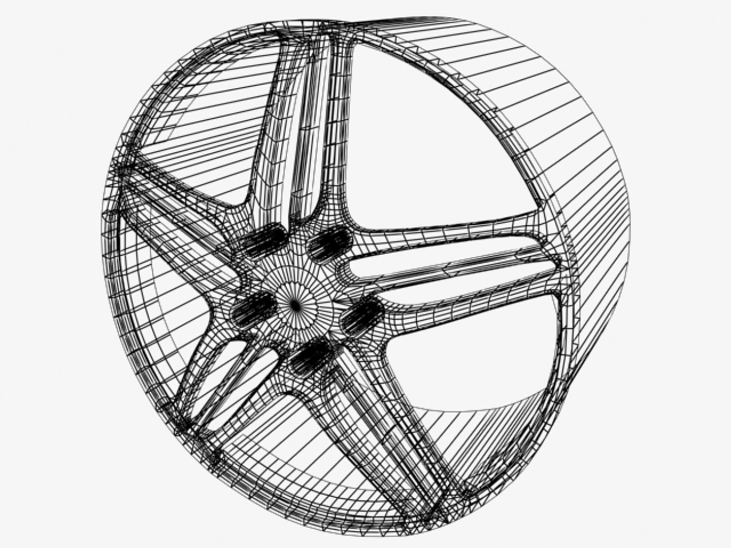 3d Model Alloy Car Wheel