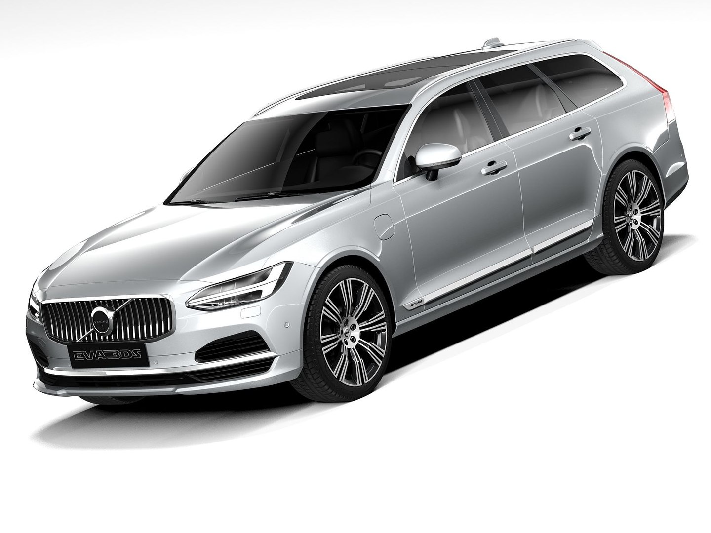 V90 Estate 2021 3D - TurboSquid 1569279