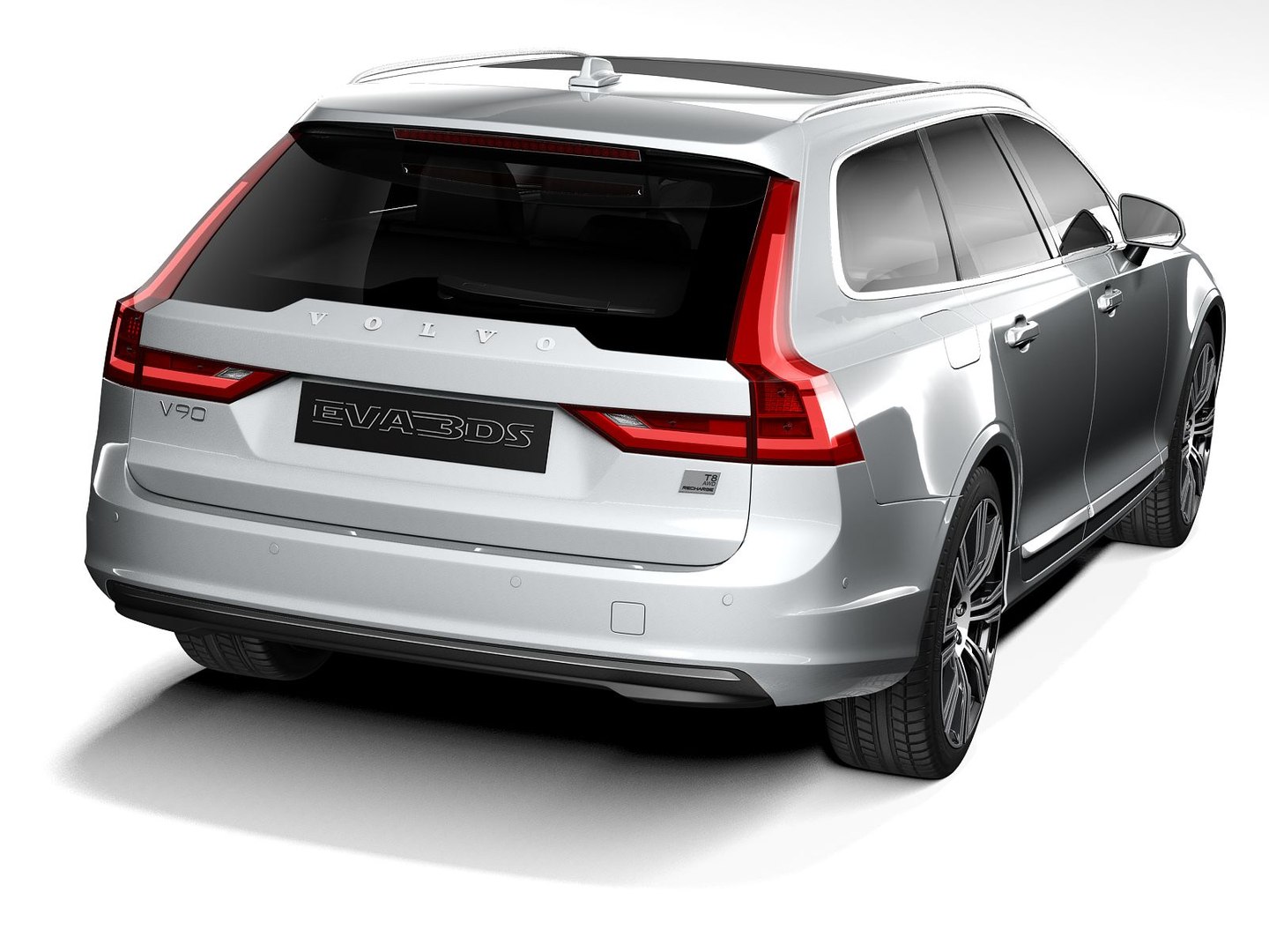 V90 Estate 2021 3D - TurboSquid 1569279