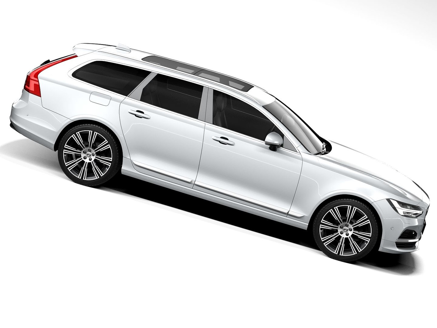V90 Estate 2021 3D - TurboSquid 1569279
