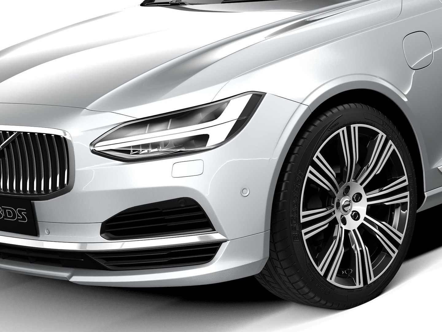 V90 Estate 2021 3D - TurboSquid 1569279