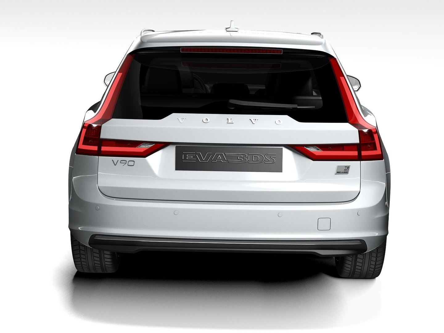 V90 Estate 2021 3D - TurboSquid 1569279