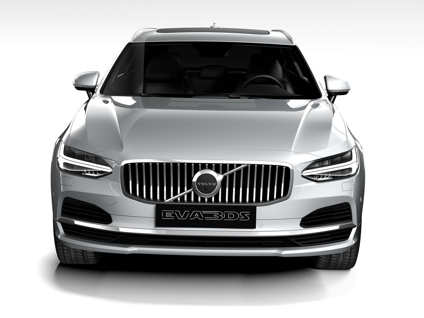 V90 Estate 2021 3D - TurboSquid 1569279