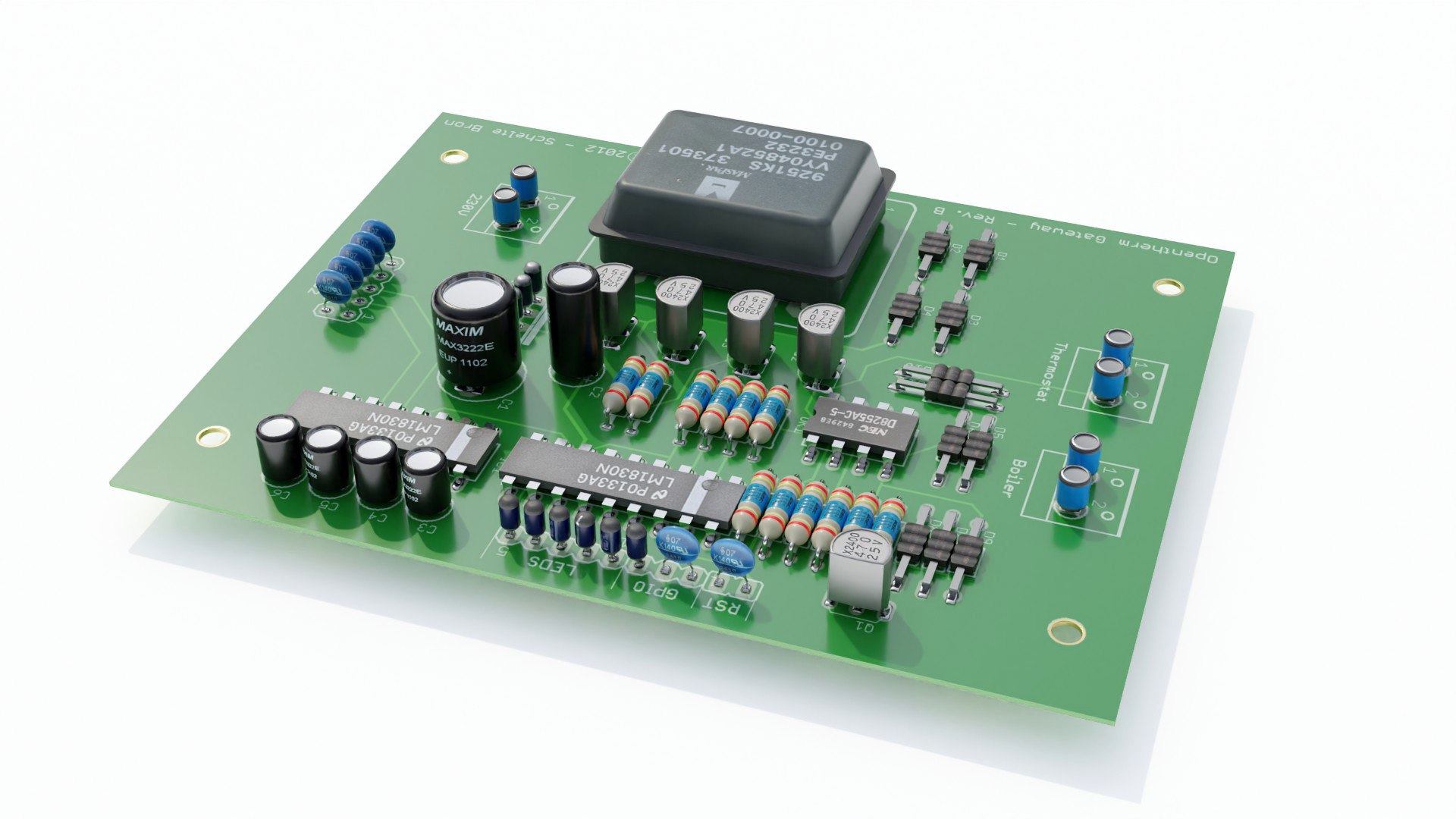 Electronic Components Pcb 3ds