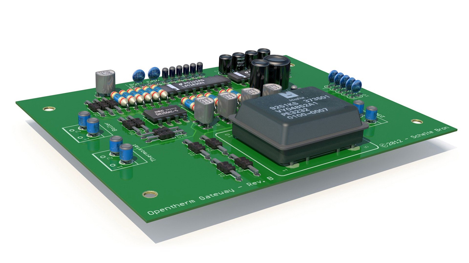 Electronic Components Pcb 3ds