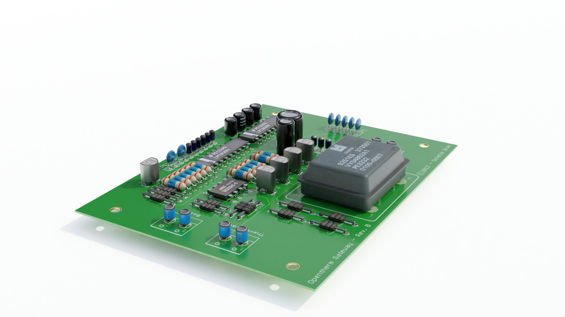 Electronic Components Pcb 3ds