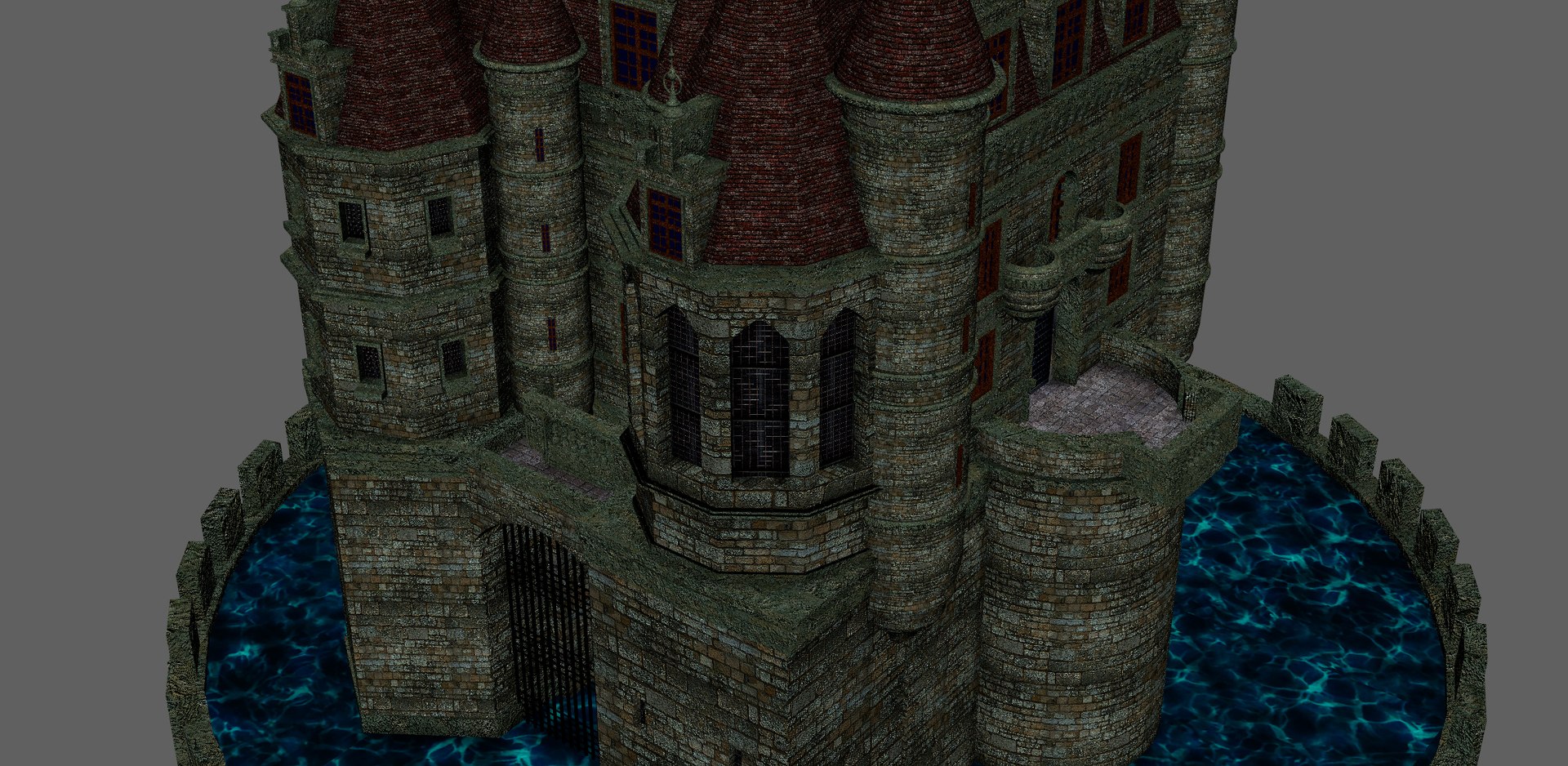 Fantasy Castle Building 3D Model - TurboSquid 2133003