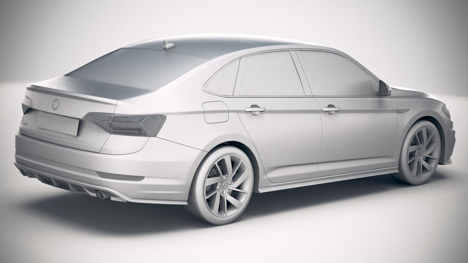 Volkswagen jetta gli 3D model - TurboSquid 1378927