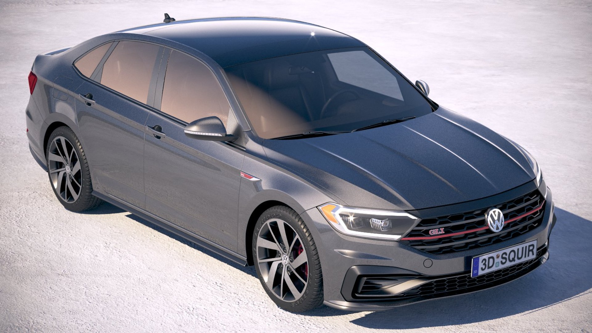 Volkswagen Jetta Gli 3D Model - TurboSquid 1378927