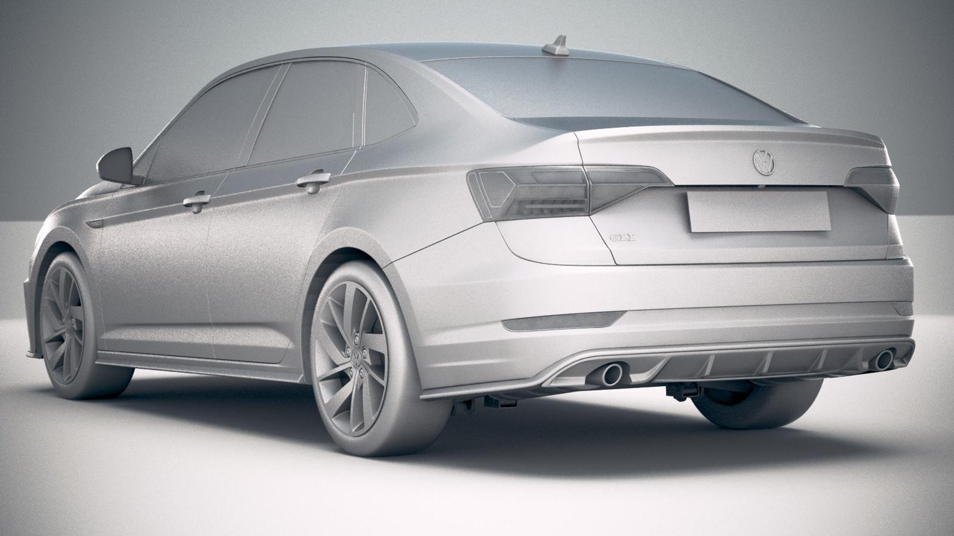 Volkswagen jetta gli 3D model - TurboSquid 1378927