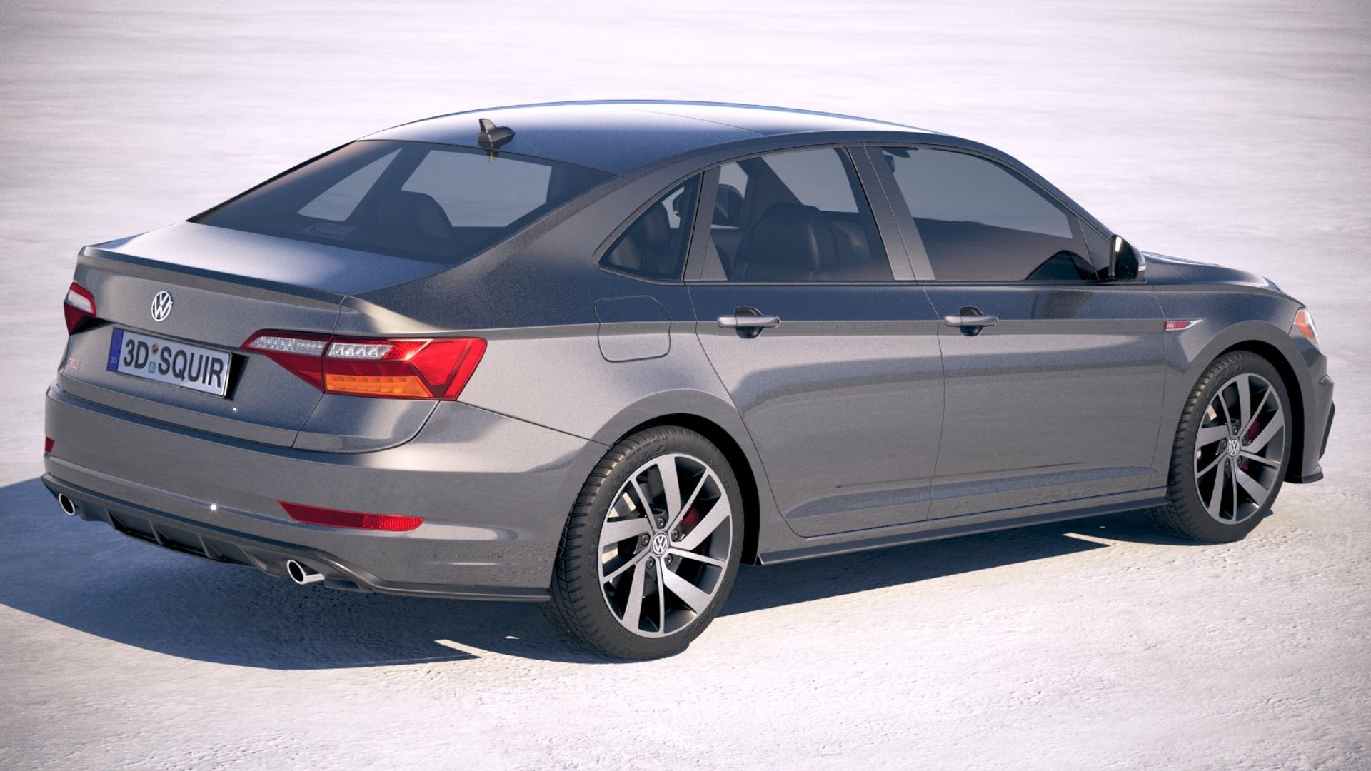 Volkswagen Jetta Gli 3D Model - TurboSquid 1378927