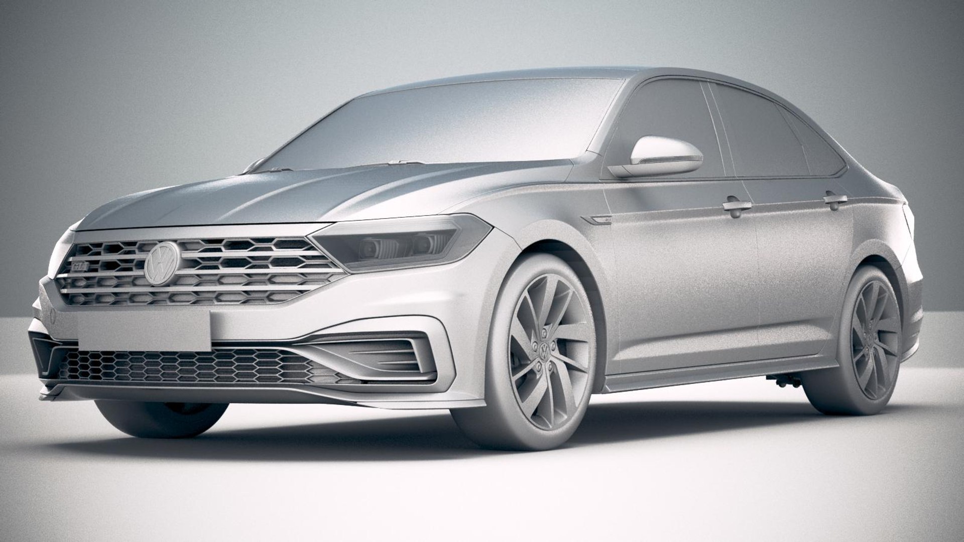Volkswagen jetta gli 3D model - TurboSquid 1378927