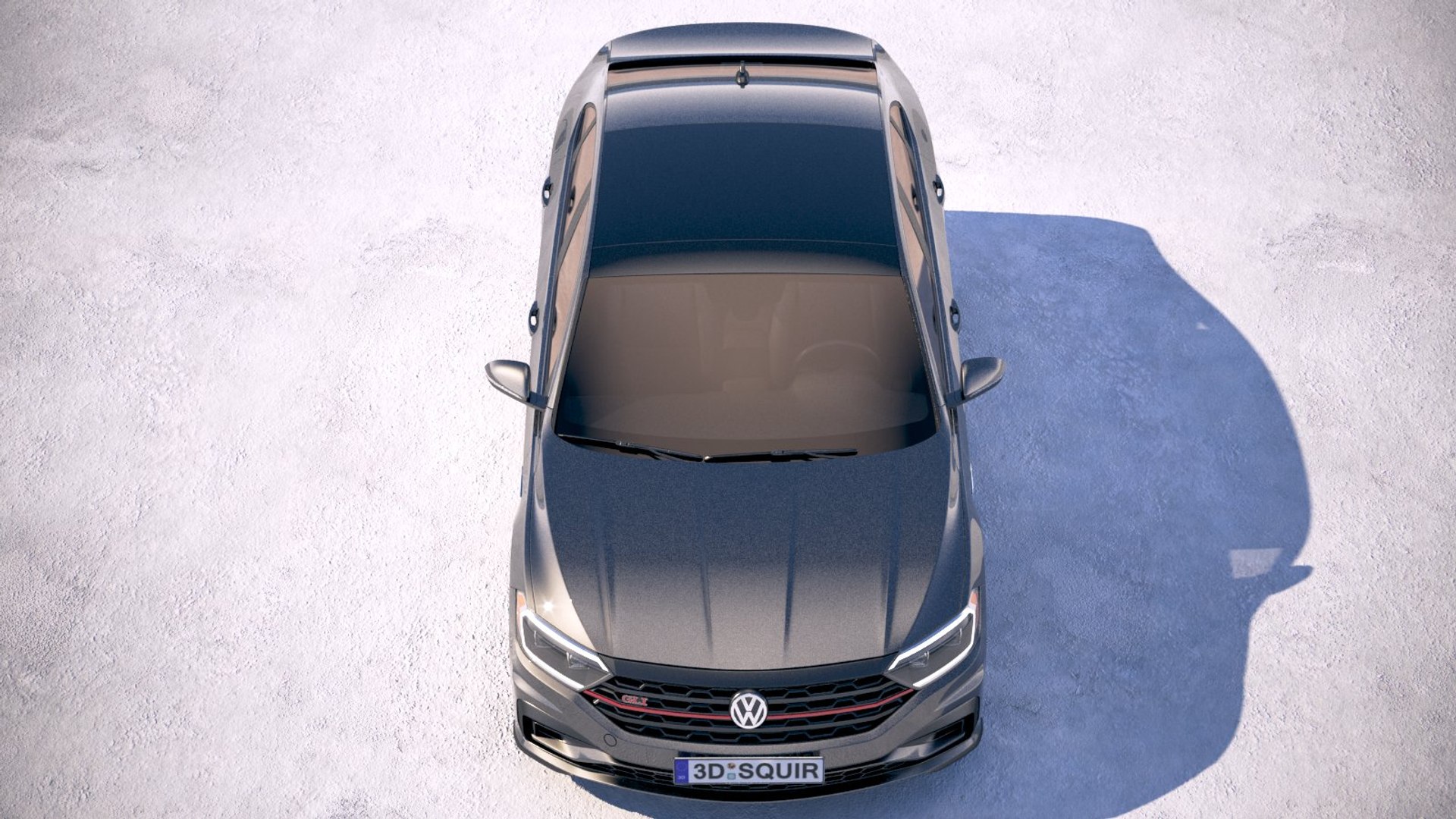 Volkswagen Jetta Gli 3D Model - TurboSquid 1378927