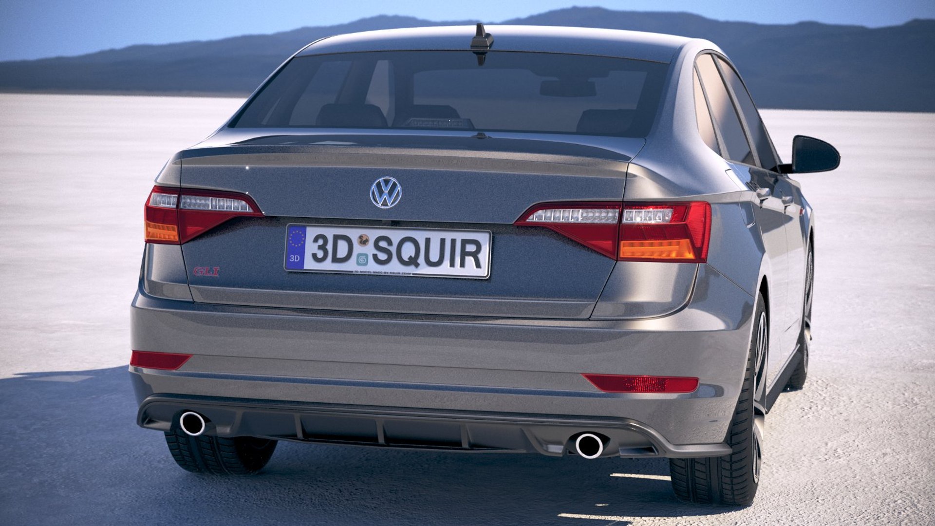 Volkswagen Jetta Gli 3D Model - TurboSquid 1378927